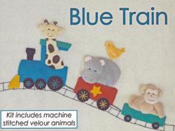 Blue Zoo Train by Jan Kerton