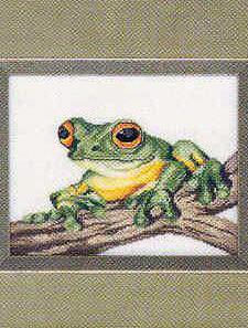 Tree Frog - Patterns by Jill Oxton